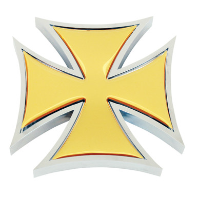 90242 Iron Cross Emblem w/ Gold or Silver Sticker - Grand General ...