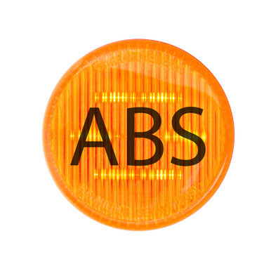 79316 Amber ABS LED Light with "ABS" Logo - Grand General Accessories LLC