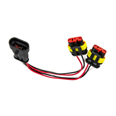 88077 Weather Pack 3-Pin Light Plug Splitter - Grand General ...