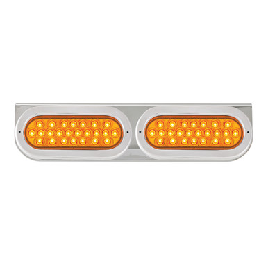 89151 Chrome Steel L Bracket w/ Dual Large Oval Lights - Grand General ...