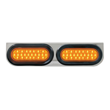 89150 Chrome Steel L Bracket w/ Dual Large Oval Lights - Grand General ...