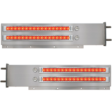 89195 2-Pc Spring-Loaded S.S. Light Bar with 20" LED Lights - Grand ...