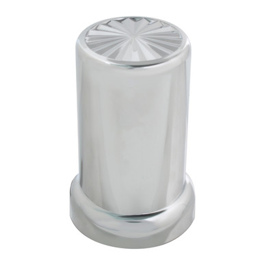 10259SP Pinwheel Chrome Plastic Lug Nut Cover w/ Flange - Grand General ...