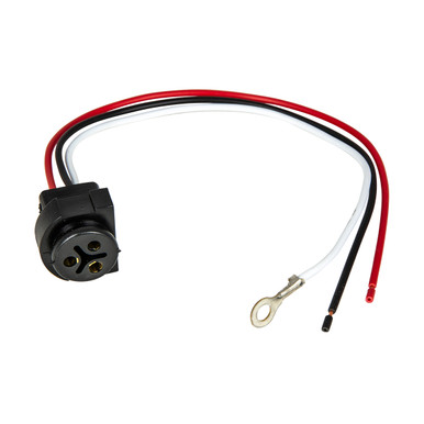 80467 Round 3 Female Pin Light Plug - Grand General Accessories LLC