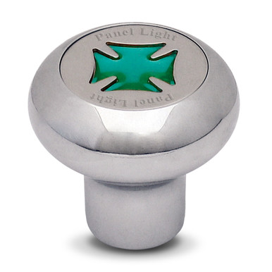 95493 Iron Cross Chrome Dashboard Knob in Assorted Colors - Grand ...
