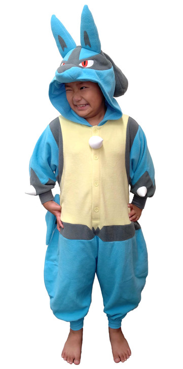 Kigurumi Shop | Lucario Kids Kigurumi - Animal Onesies & Animal Pajamas ...