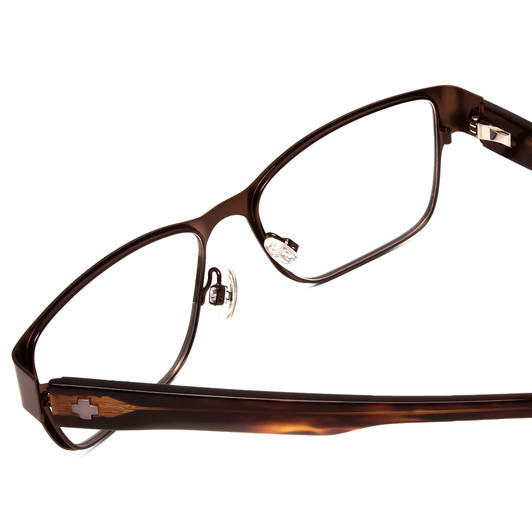 SPY Optics Jett Unisex Designer Glasses Mahogany Red Mojave 54 mm Rx ...