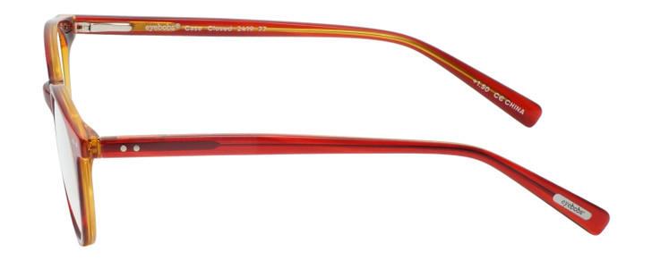 Eyebobs Case Closed Women Designer Reading Glasses Red Layer Orange ...