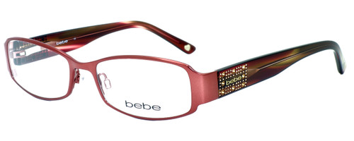 bebe Womens Designer Eyeglasses 5013 in Ruby - Speert International