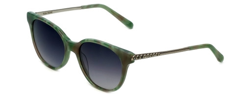 Vera Wang Designer Sunglasses Serova in Green Frame & Grey Gradient ...