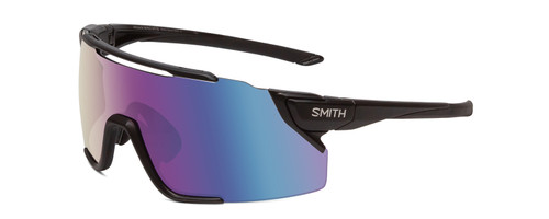 Smith Attack MAG MTB Rimless Sunglass Black/CP Violet Purple Mirror ...