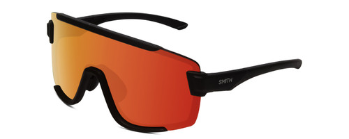 Smith Wildcat Sunglasses Matte Black/ChromaPop Red Mirror - Speert ...