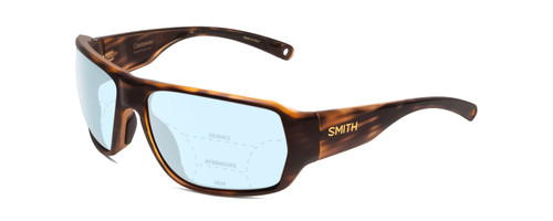 Smith Castaway Unisex Wrap Progressive Blue Light Glasses in Tortoise ...