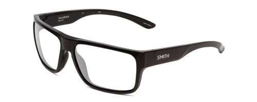 Smith Soundtrack Unisex Rectangle Eyeglasses in Gloss Black 61 mm Rx ...