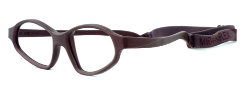 Mira Flex Flexible Eyeglasses Collection Nick in Brown :: Custom Left ...