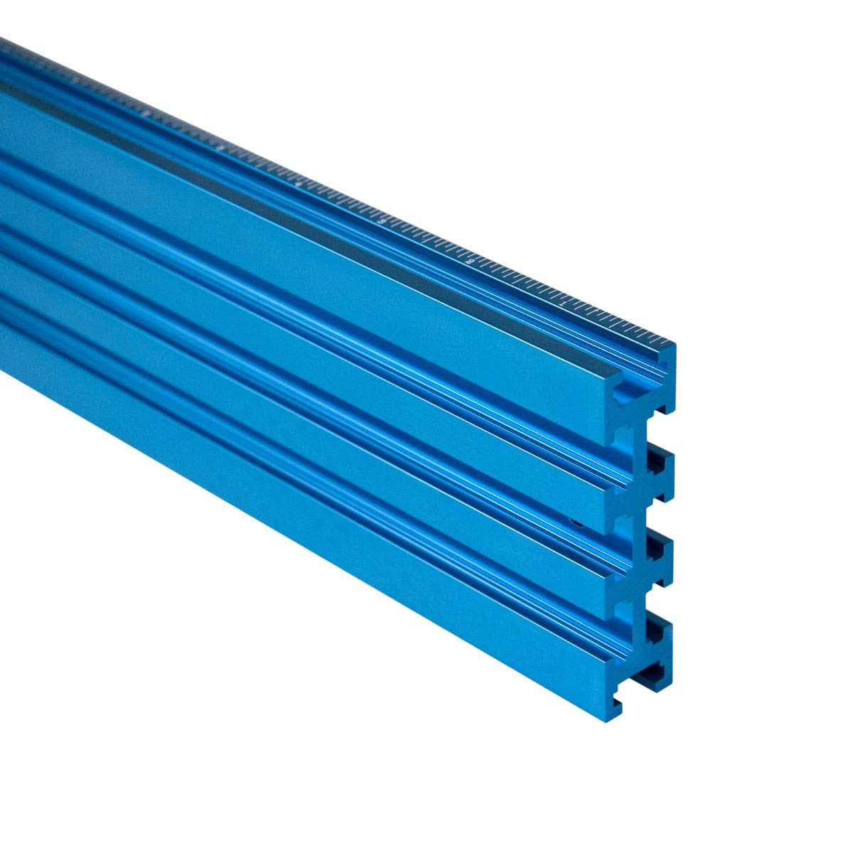 Aluminum Multi T-Track Fence with Laser Measure 3"x 24", 8 Slot ...