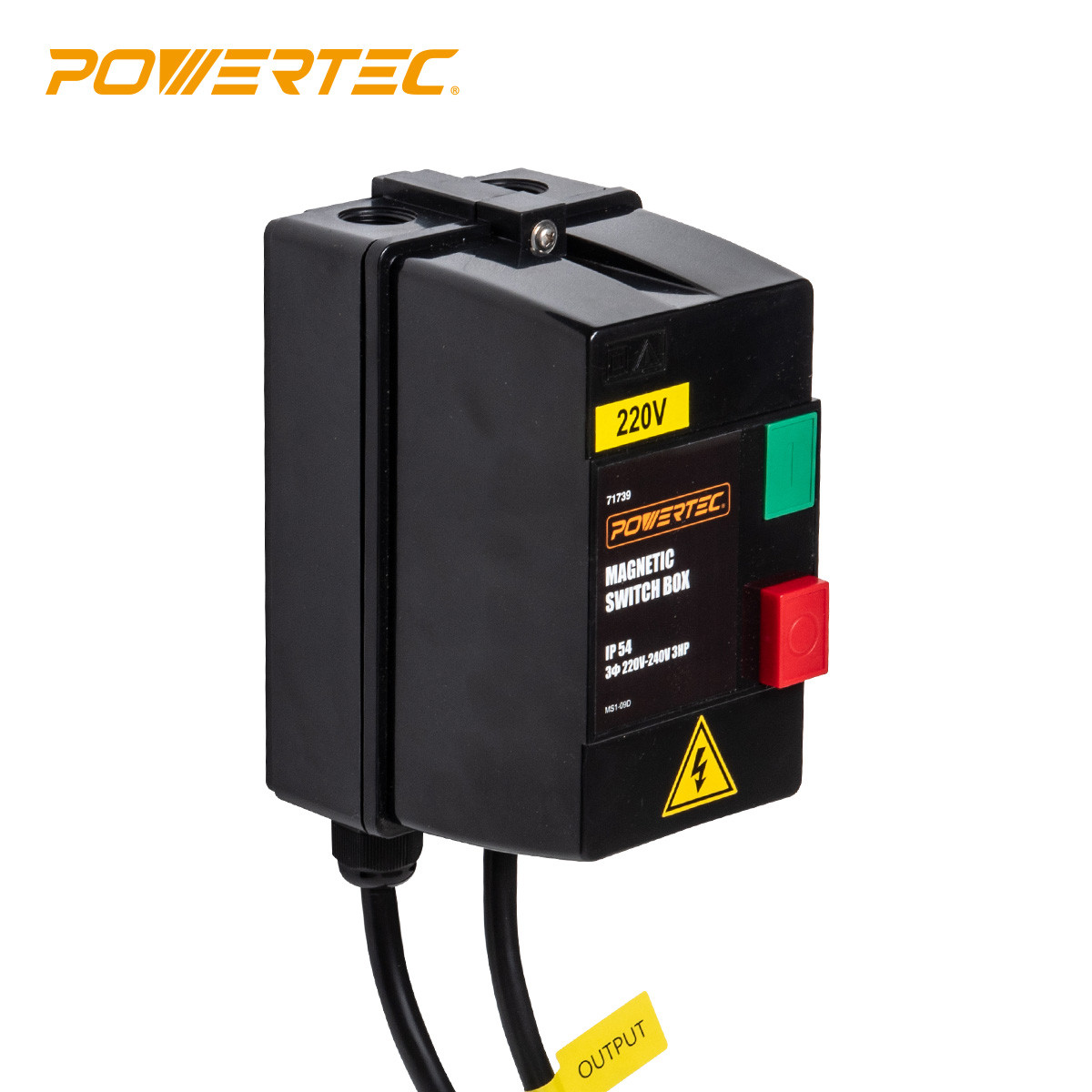 71739 3-Phase Magnetic Switch Box, 220-240V, 3 HP, UL Approved ...