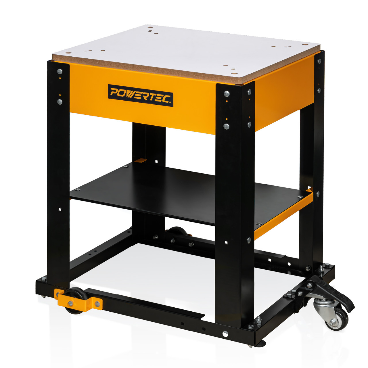 MT4012 Heavy Duty Portable Workbench with Wheels Fold Up-POWERTEC