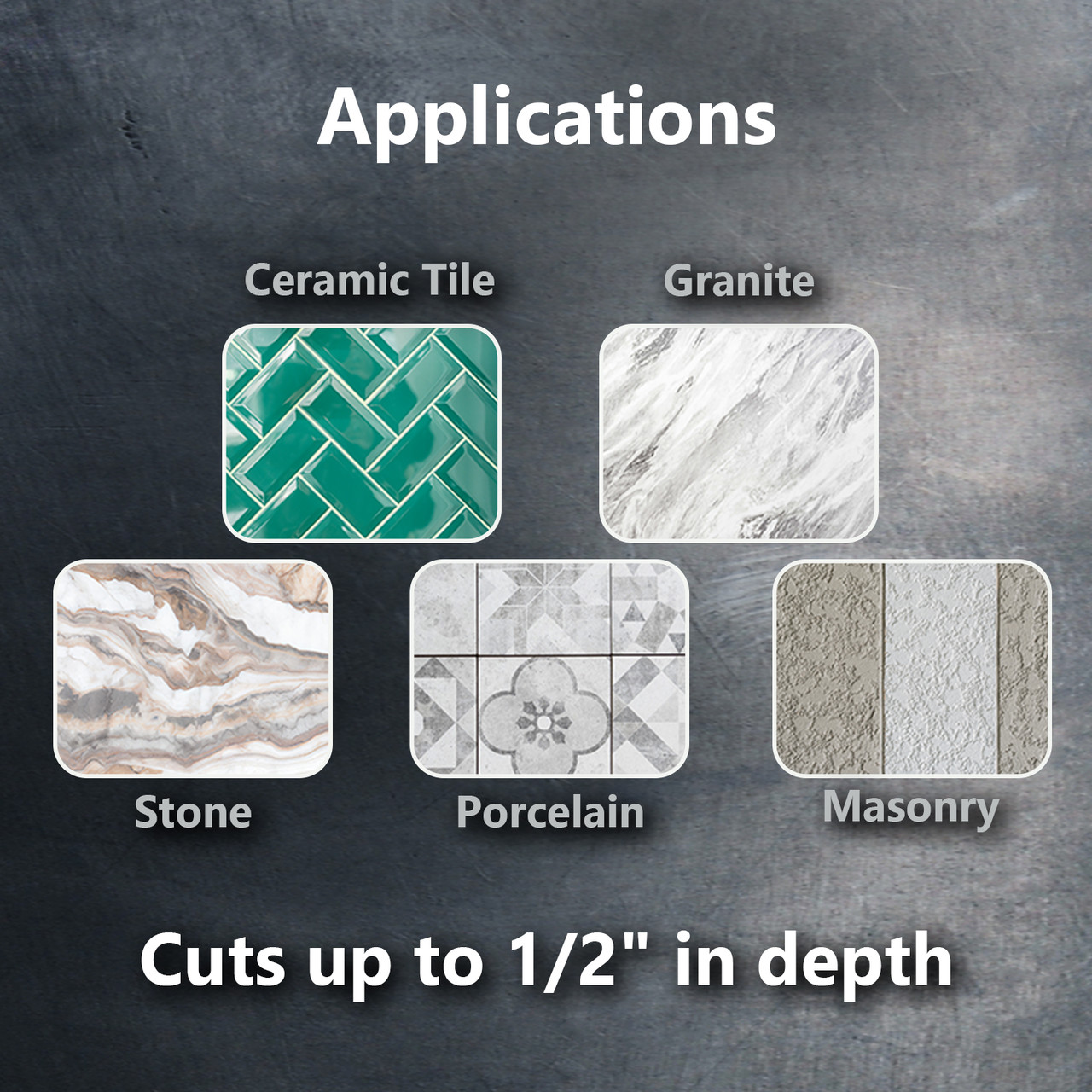 4 Inch Turbo Mesh Rim Diamond Saw Blade for Angle Grinder Wet/Dry ...