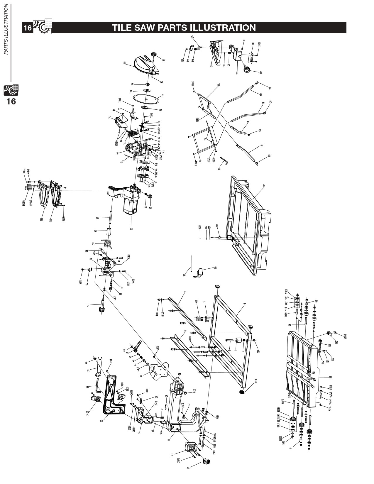 Parts for powertec tools