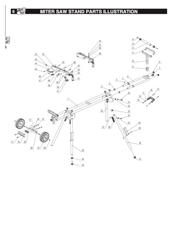 Parts for powertec tools