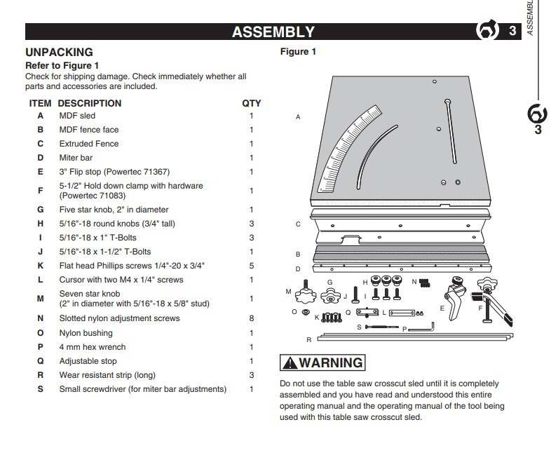 Parts for powertec tools