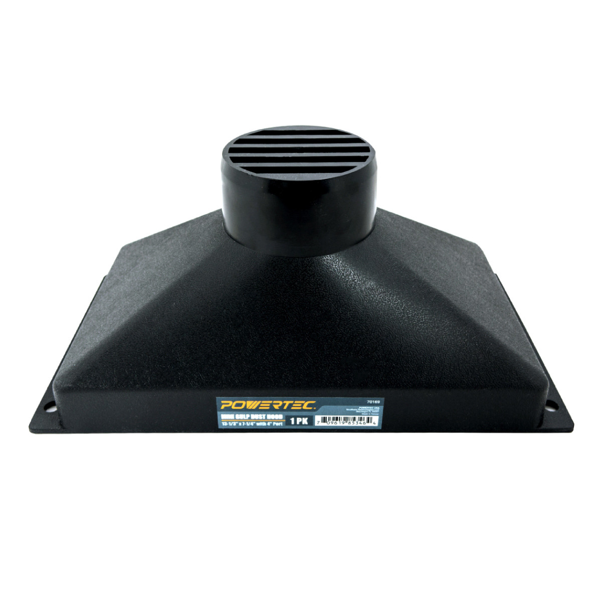 Mini Gulp Dust Hood, 13-1/2" By 7-1/4" with 4" Port | POWERTEC Saw Dust ...