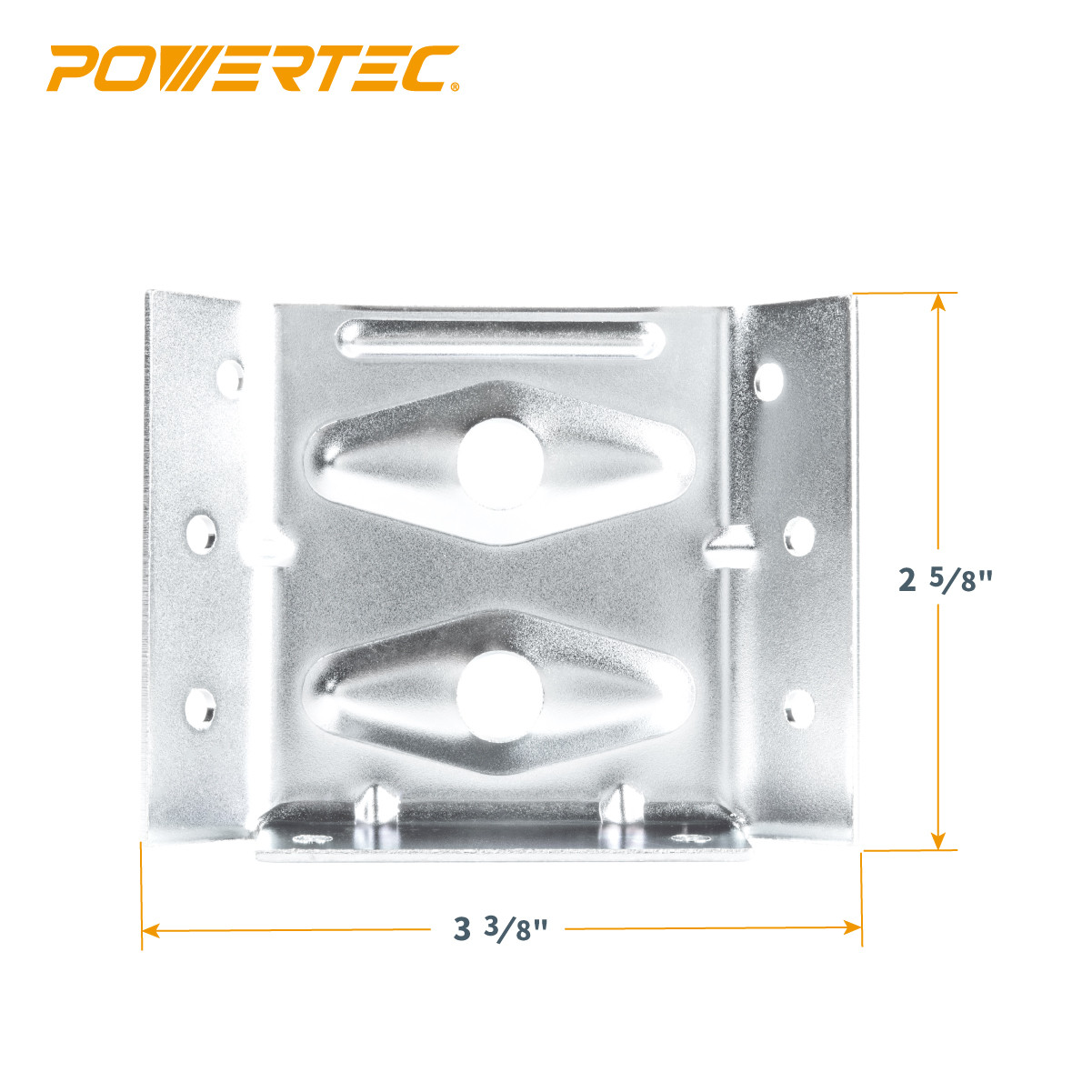 Surface Mount Corner Brackets for Table Aprons-Set of 4 | POWERTEC ...