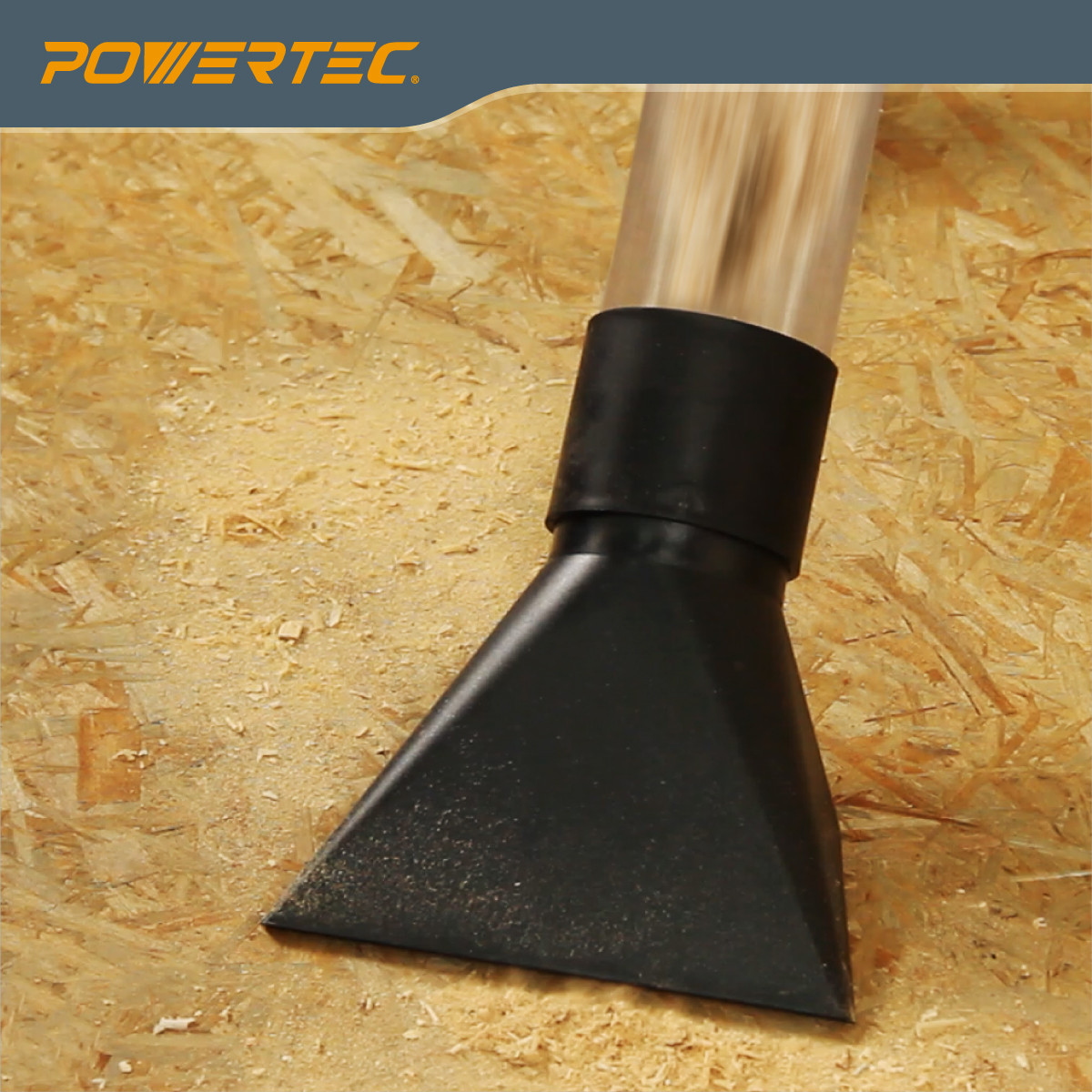 Wood Dust Collection Coupling 4"-POWERTEC | Wood Dust Management ...