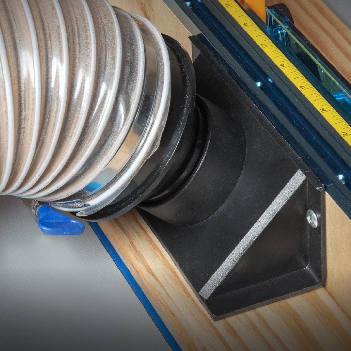 Router Table Dust Port 2-1/2" | POWERTEC Saw Dust Collection ...