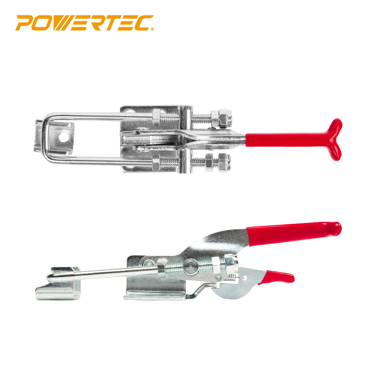 Adjustable Latch-Action U Bolt Self-locking Toggle Clamps, 700 lbs ...
