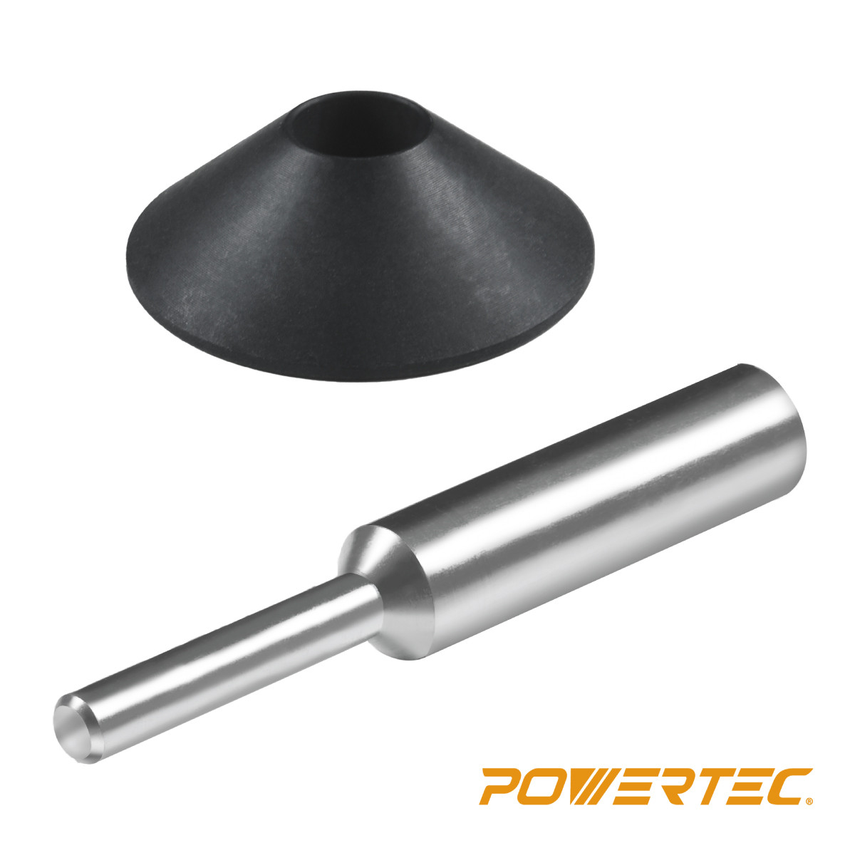 71833 Router Base Plate Centering Pin and Cone Set with 1/2" and 1/4 ...