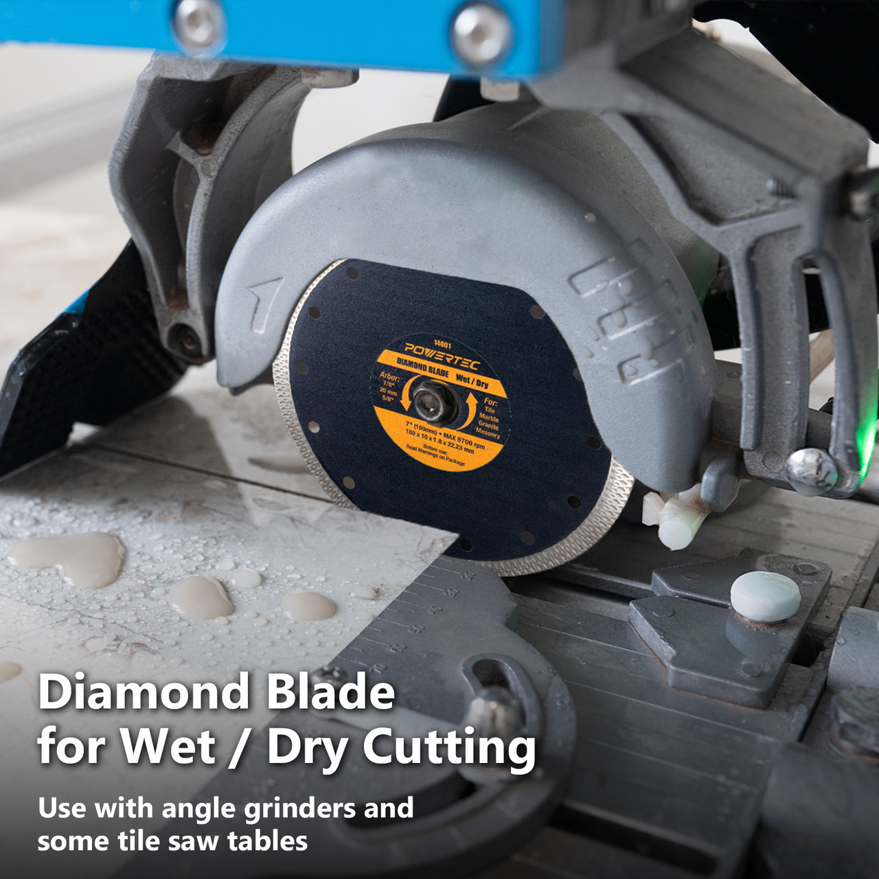 7" Diamond Blade for Tile Saw, Diamond Saw Blades for Cutting Tile ...