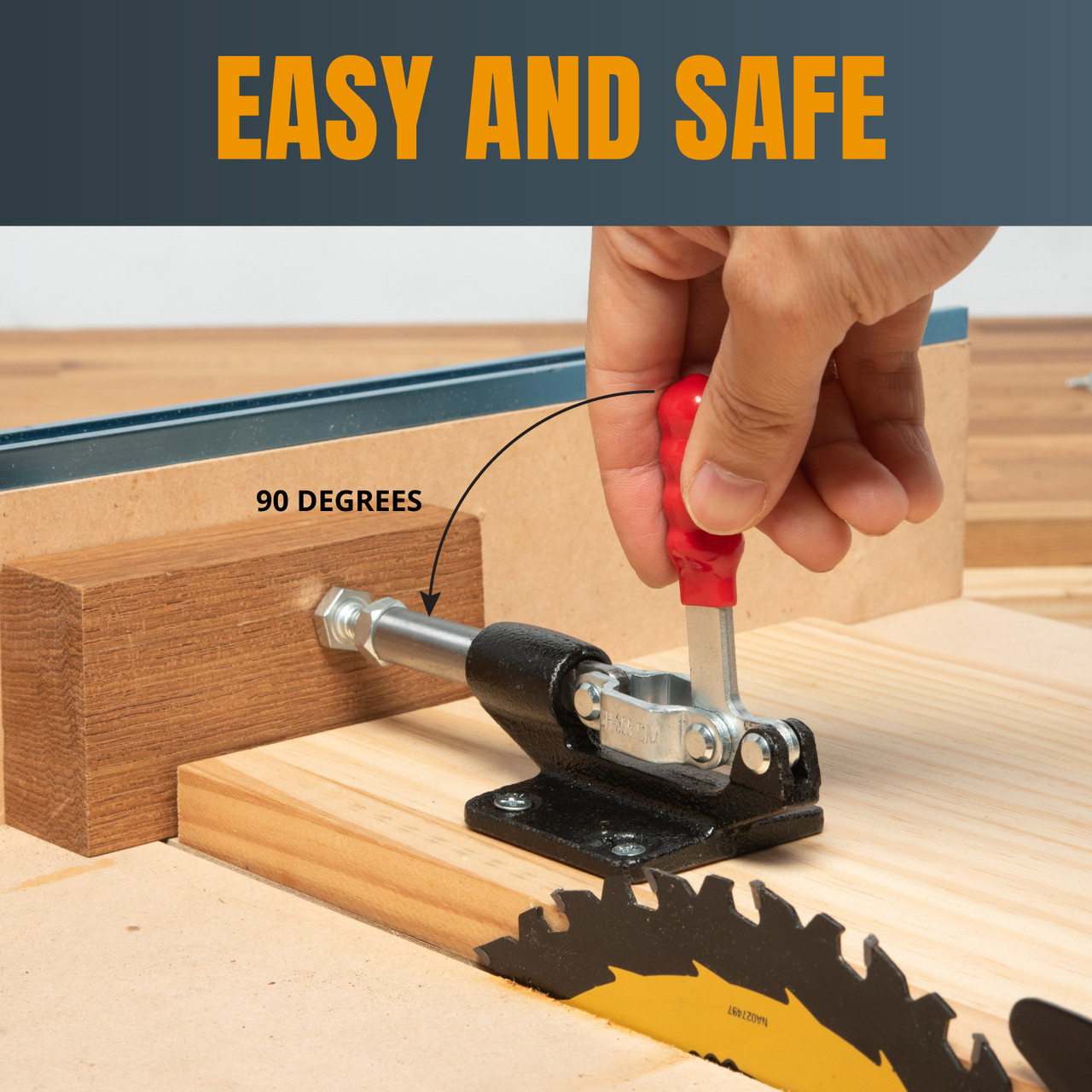 20318-P4 Push Pull Toggle Clamp | Heavy Duty 500 lb Holding Capacity ...