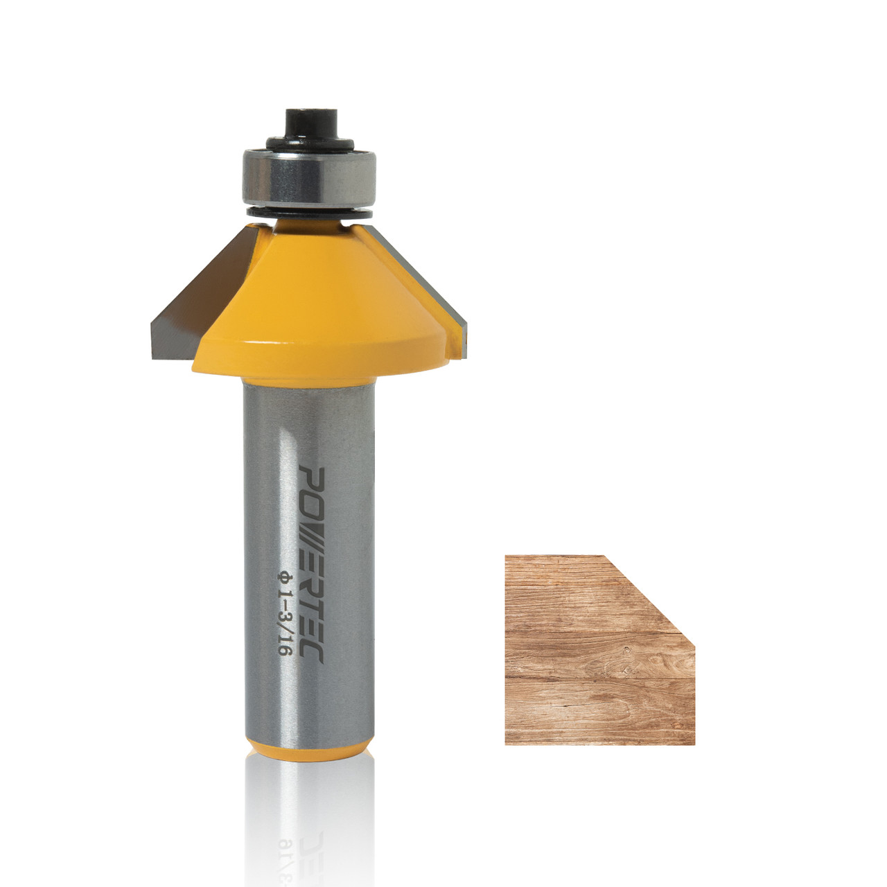73050 Router Bit, Chamfer 45 Degree x 13/32", 1/2 Inch Shank, 1 PK