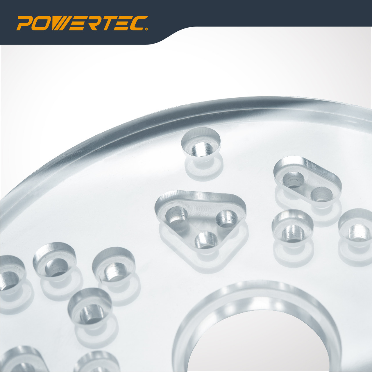 72146 Offset Base Plate for Trim Routers Edge Profile Tool - Fits Most ...