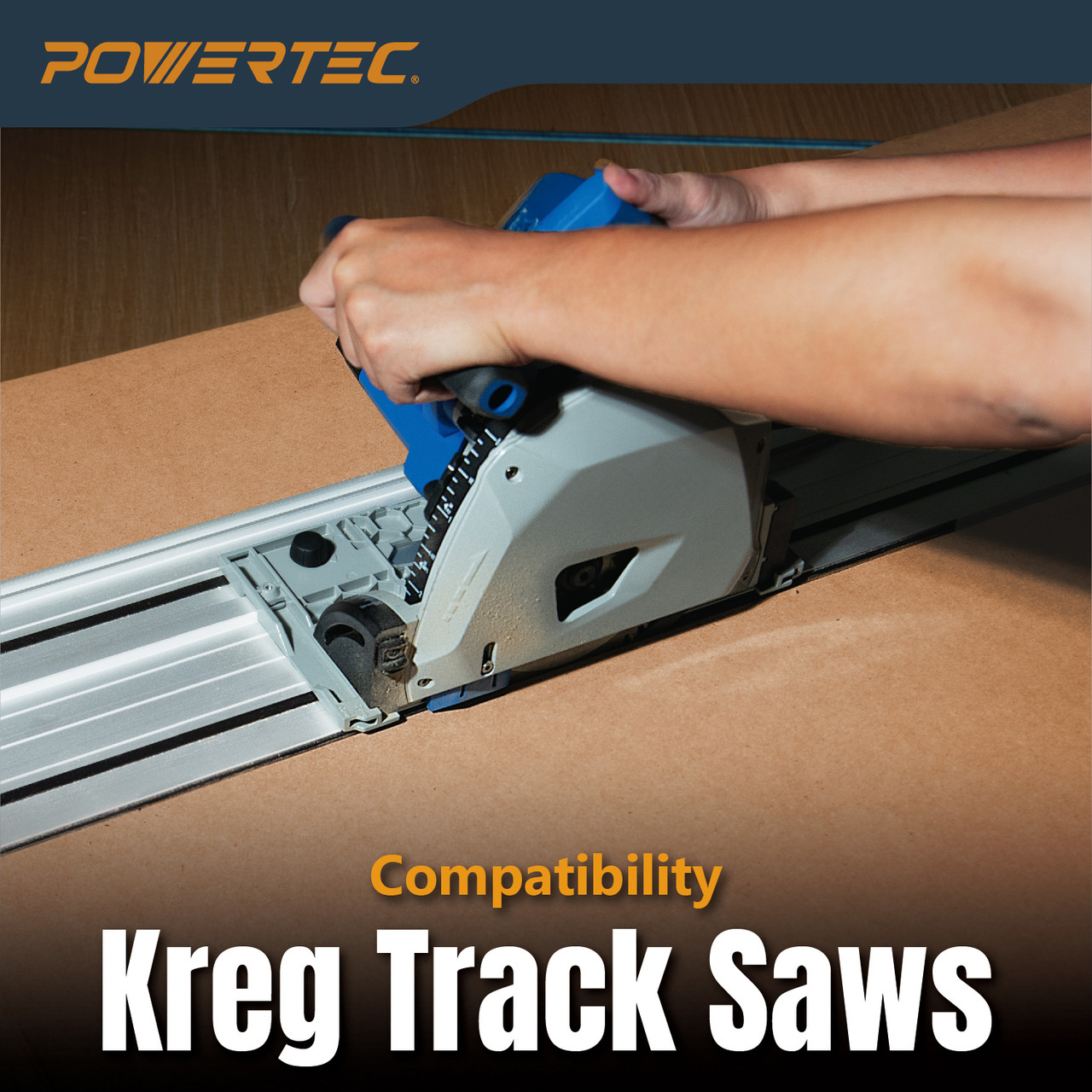71990 55" Track Saw Guide Rail for Kreg Track Saws