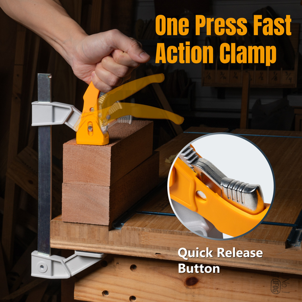 72120 8-Inch Bar Clamps (2-Pack)