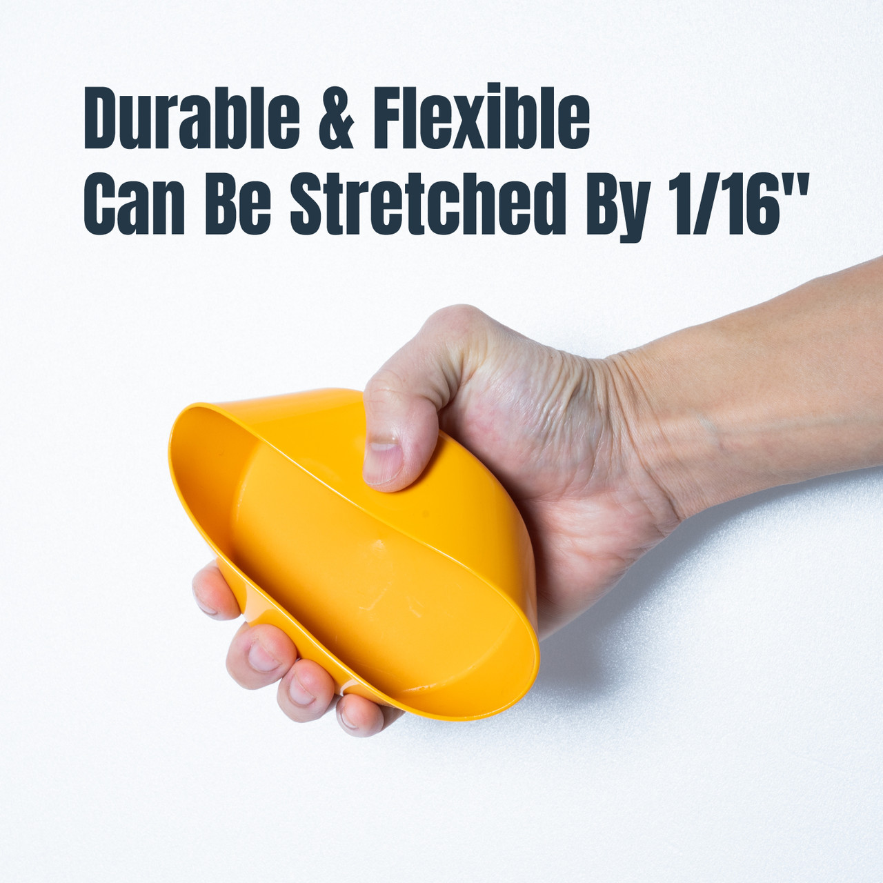 4" ID Dust Collection End Cap for 4" OD Pipes