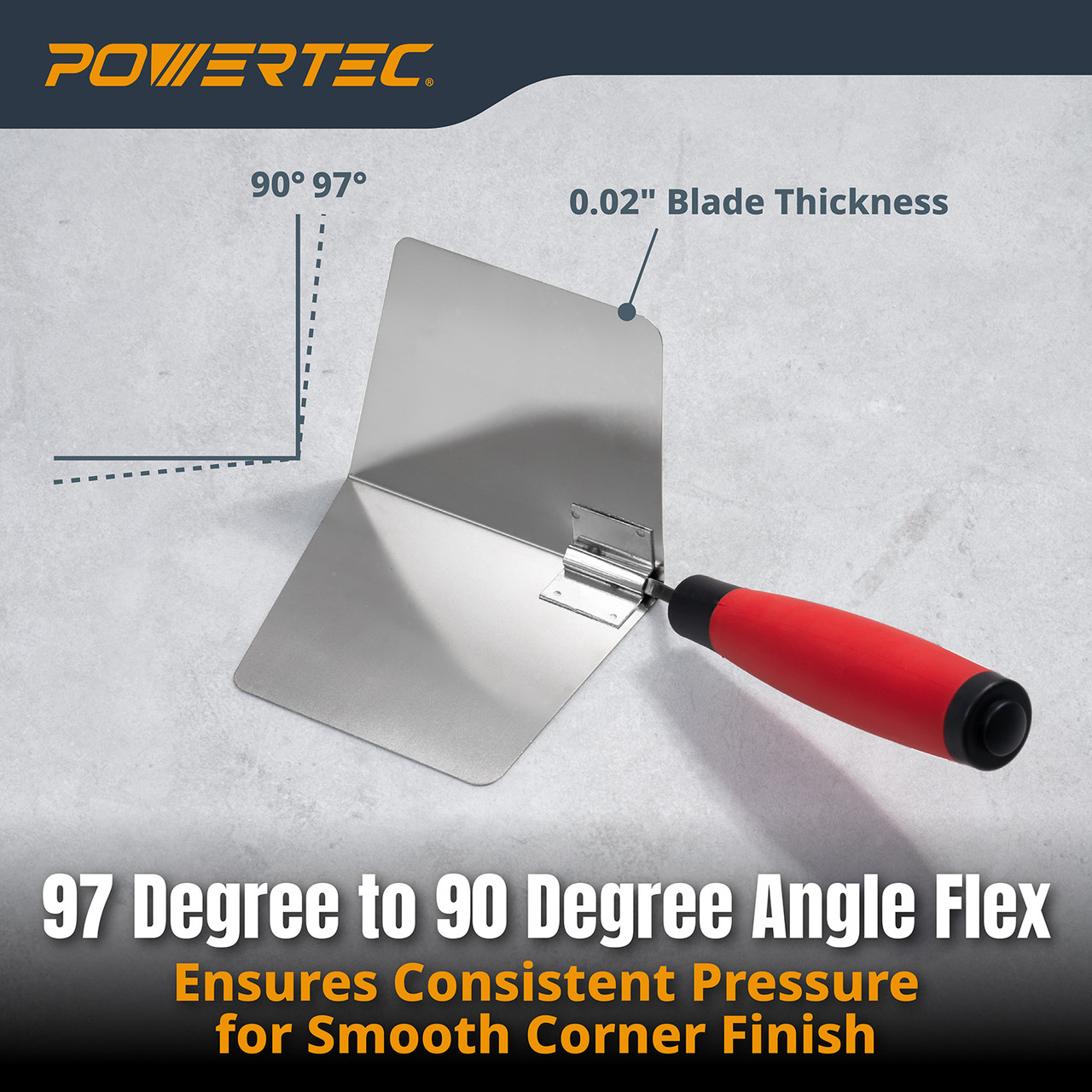 72176 Inside Corner Knife, 5" x 4" Stainless Steel Blade for Drywall ...