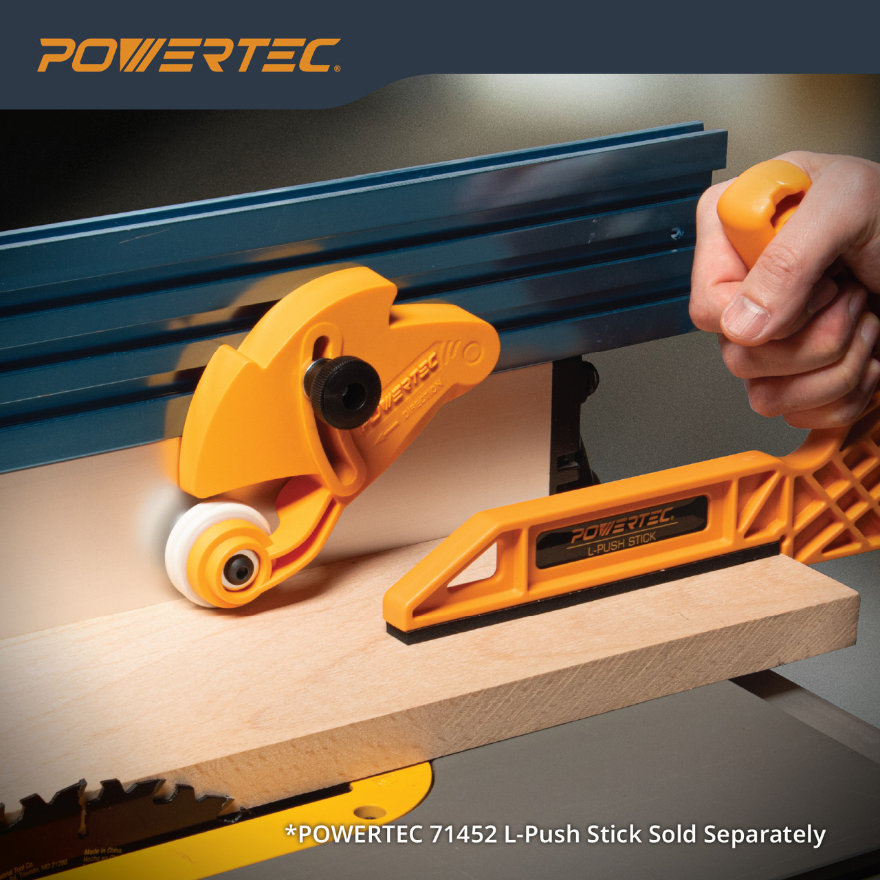 71935 Adjustable Roller Stock Guide, One Way Bearing Stock Feeder Tool