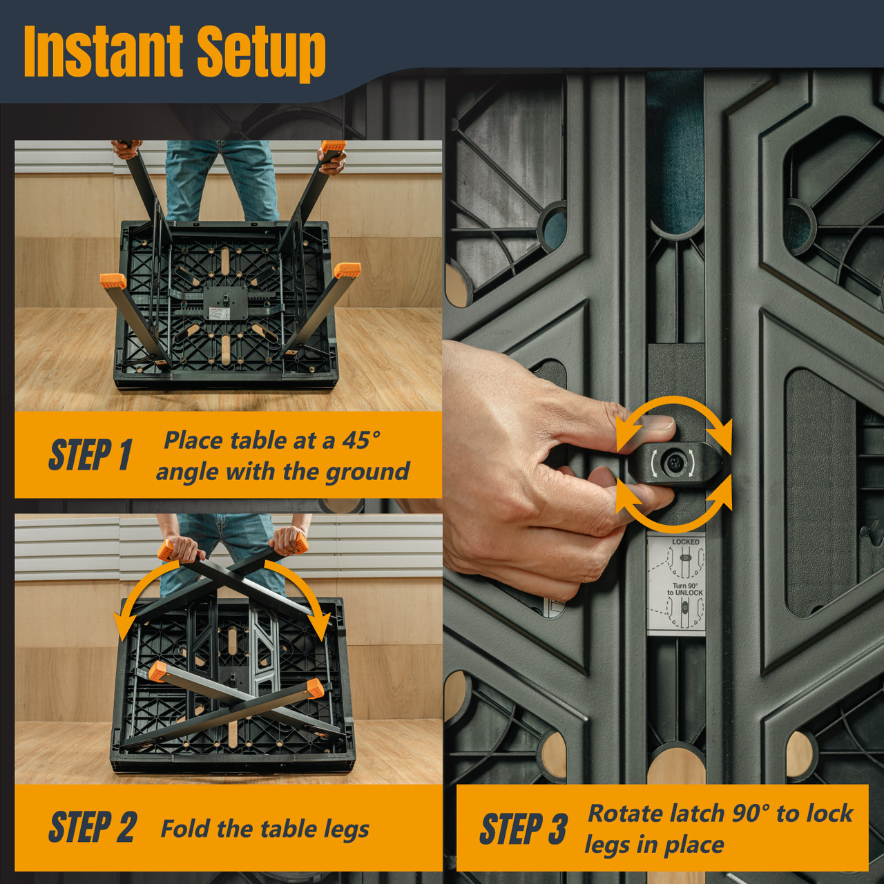 UT1014 Portable Folding Worktable
