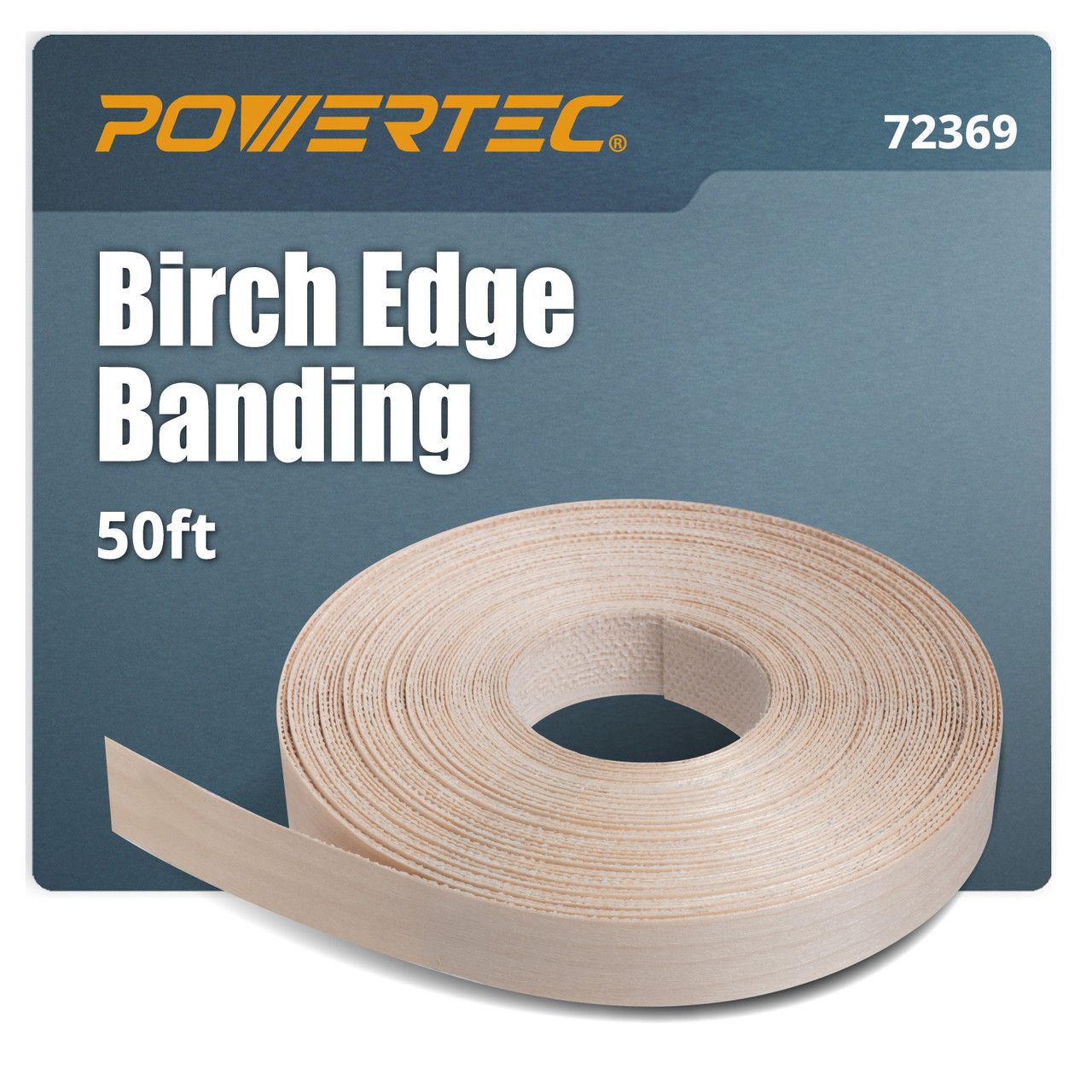 72369 13/16" x 50' Birch Edge Banding, Pre-Glued