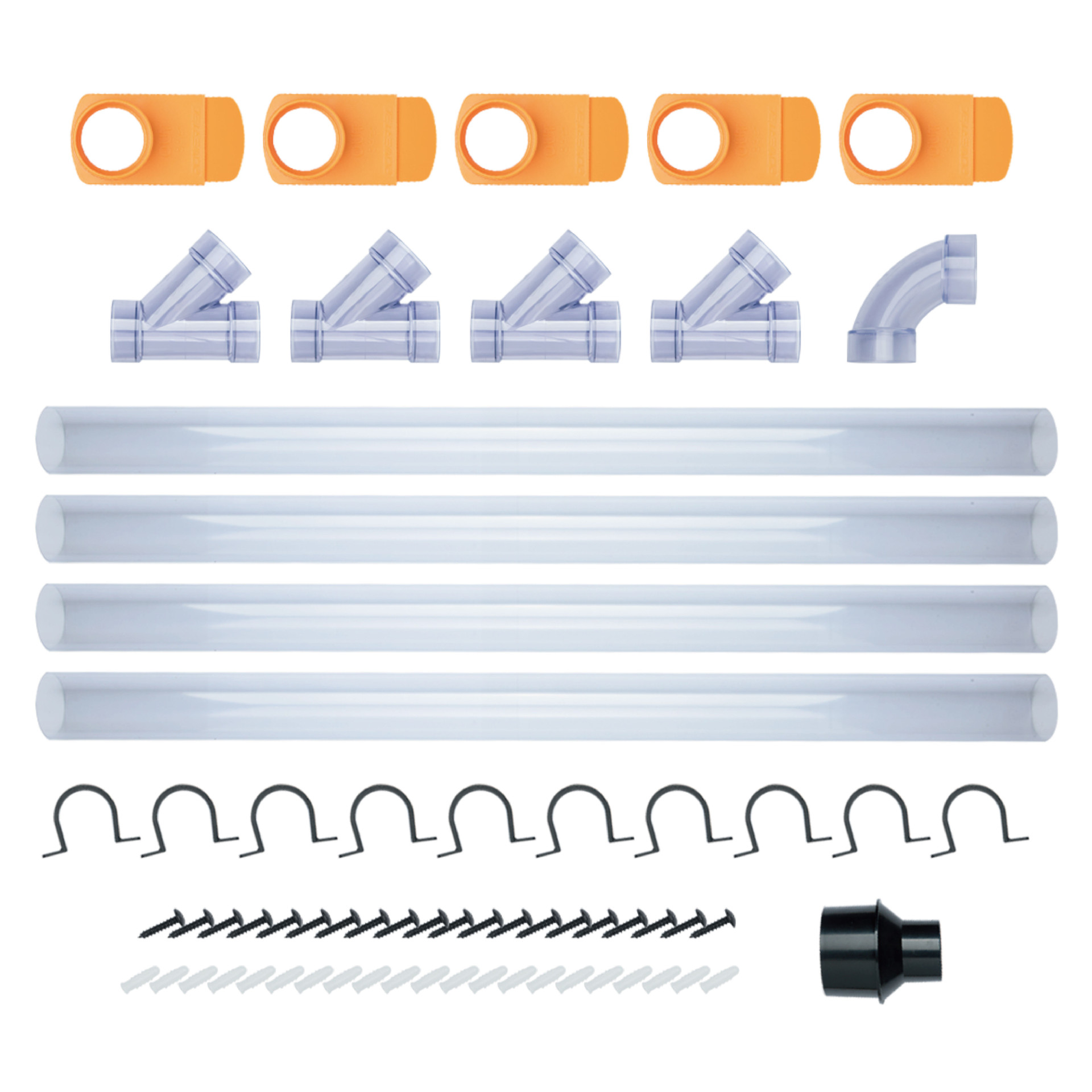 70306 4 Inch Dust Collection Fittings Network with Dust Hose Splice ...