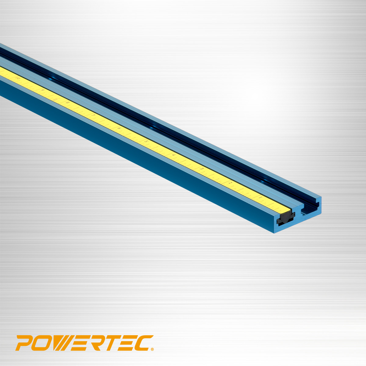 POWERTEC-36-Inch Double T Track Kit Right to Left Adhesive Tape Measure ...