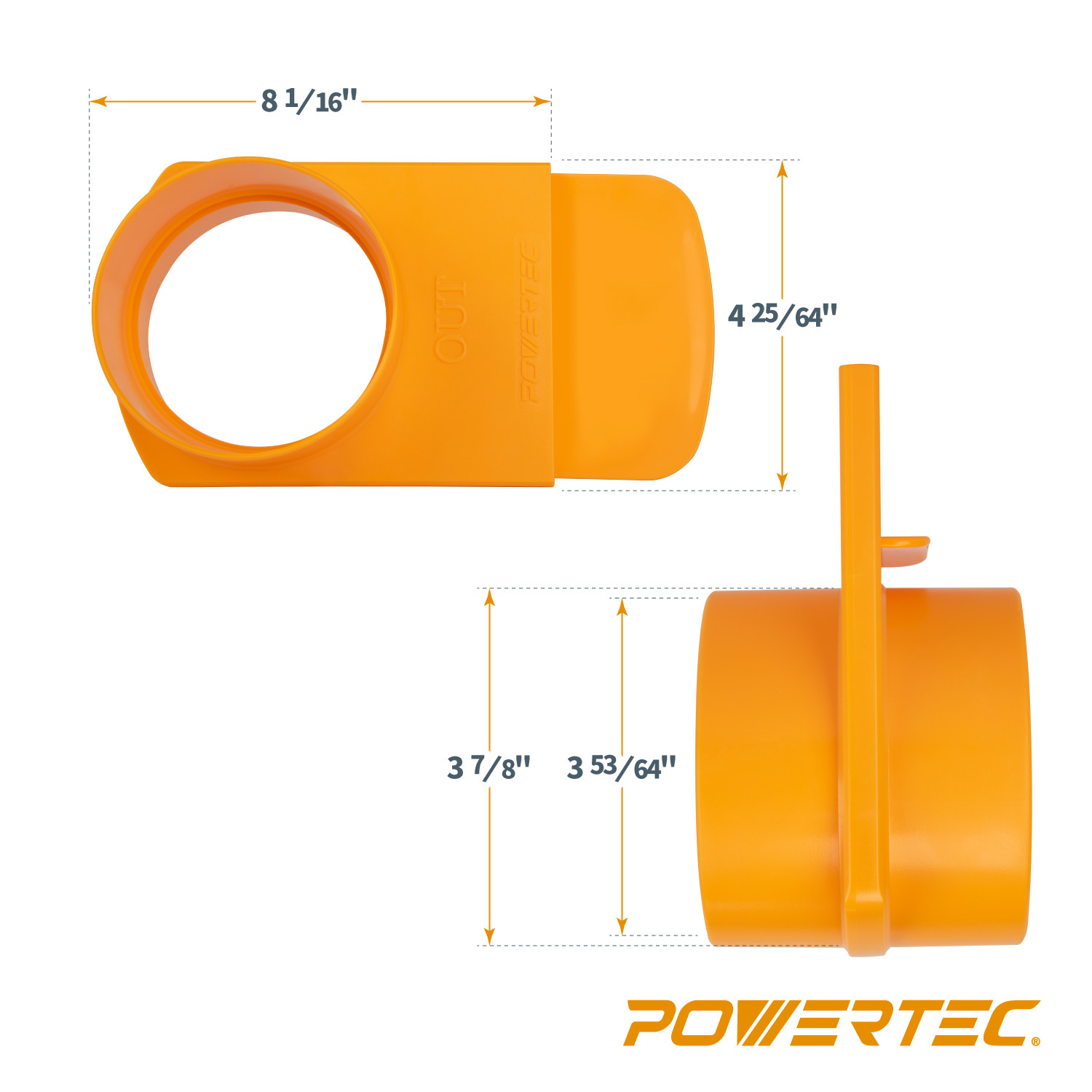 70306 4 Inch Dust Collection Fittings Network with Dust Hose Splice ...