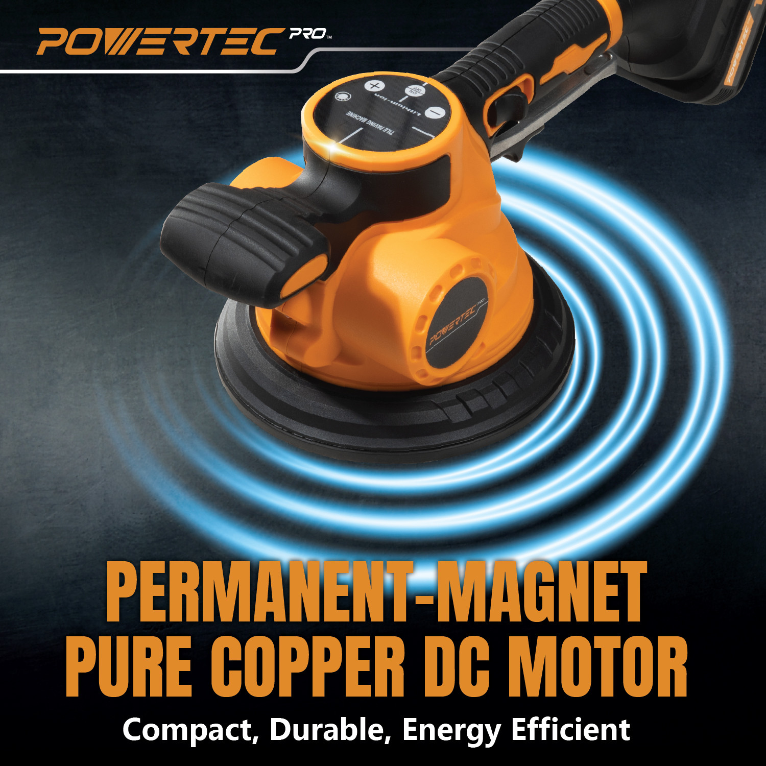 TLV1801 Cordless Tile Vibration Leveling Machine - POWERTEC