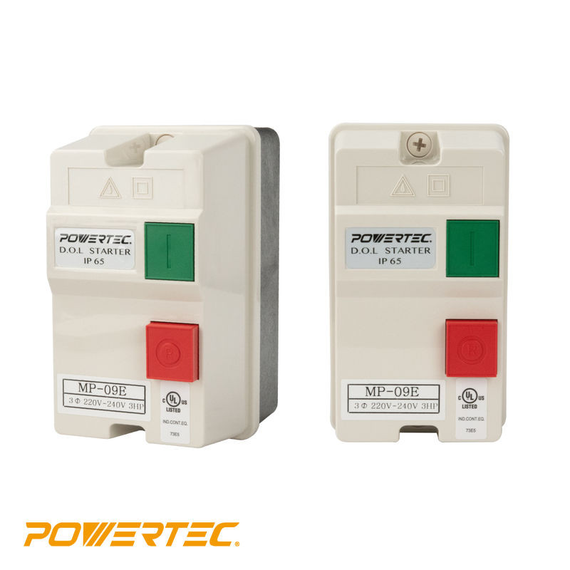 Phase Magnetic Switch Box, 220/240V | POWERTEC Woodwork Shop ...