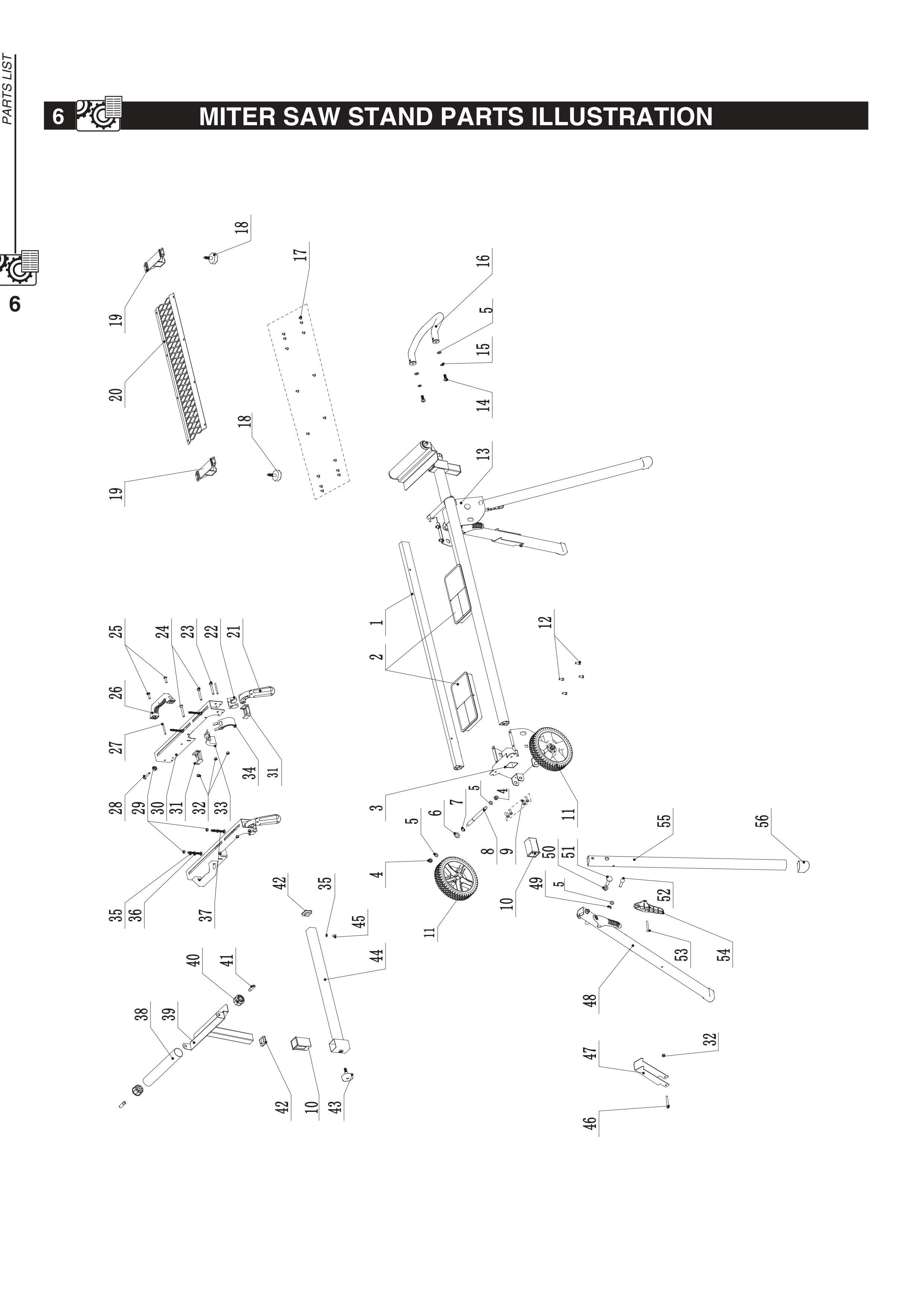 Parts for powertec tools