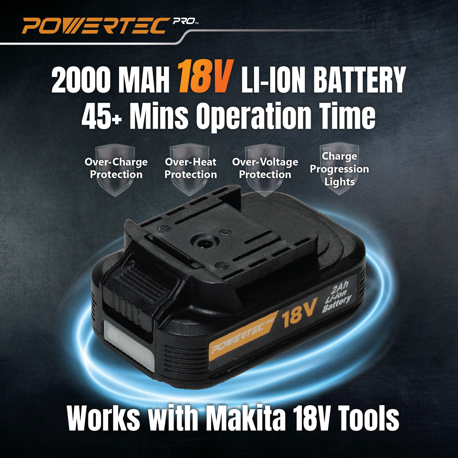 TLV1801 Cordless Tile Vibration Leveling Machine - POWERTEC